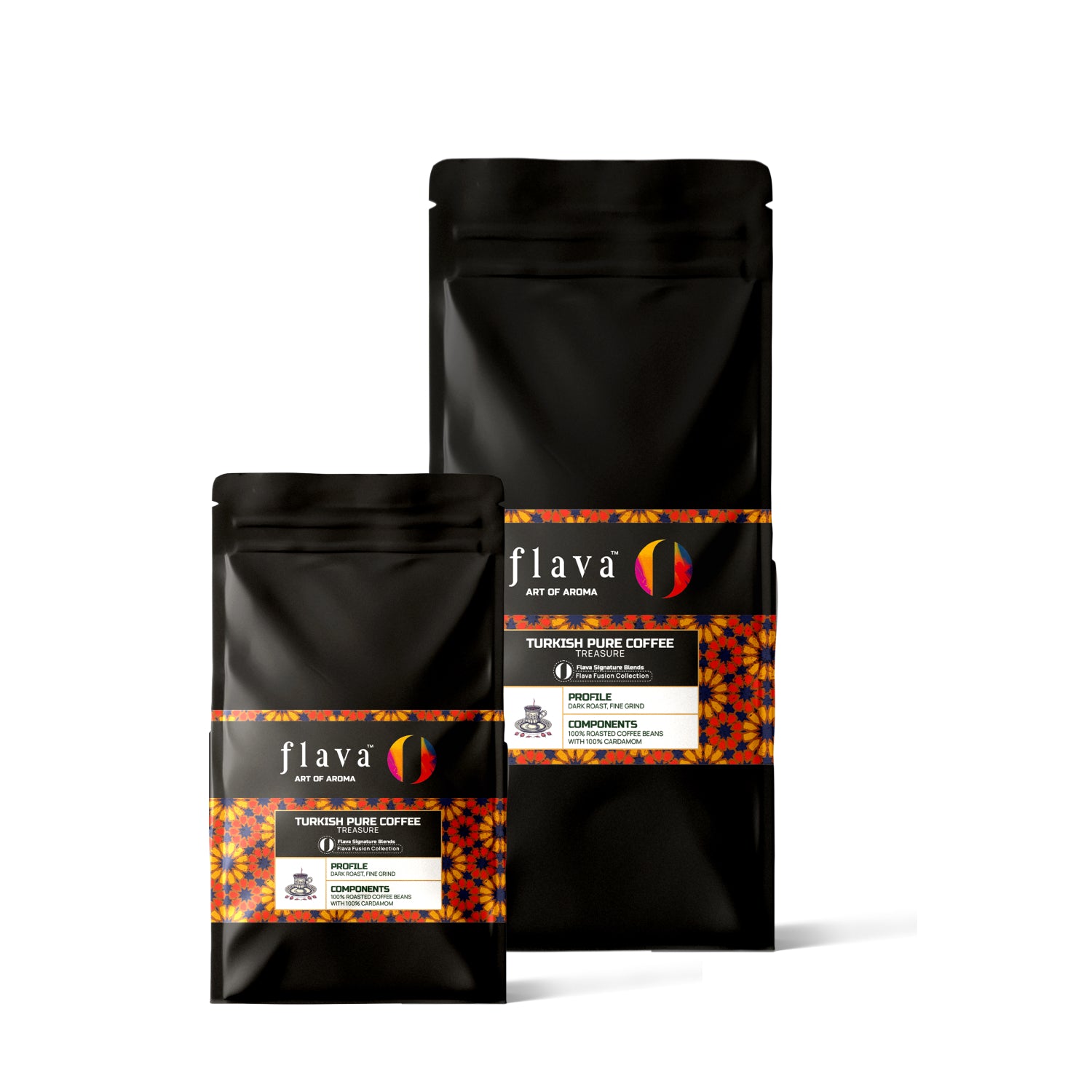 Flava's Turkish Pure Coffee - Treasure offering Authentic Flavor